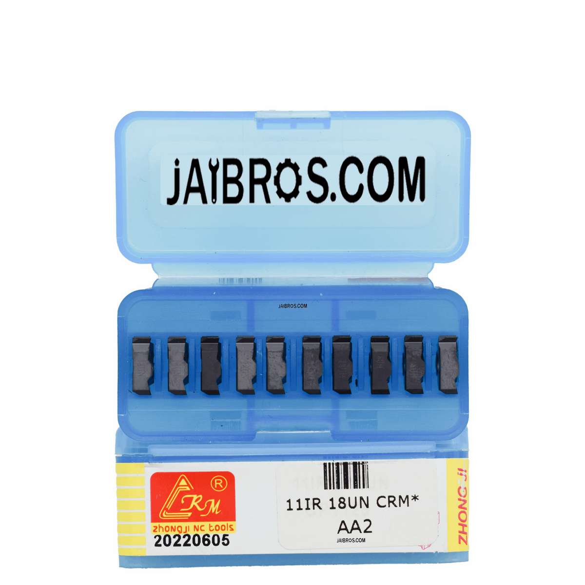 Buy at Jaibros | 11IR 18UN Carbide Inserts – Pack of 10