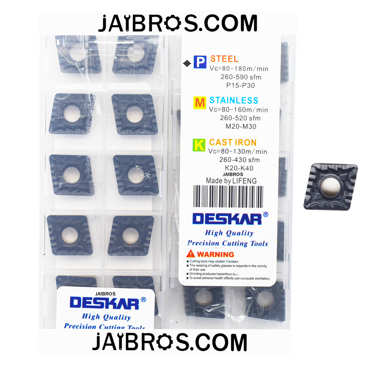 Buy Deskar CNMG120408 Inserts Online | Jaibros