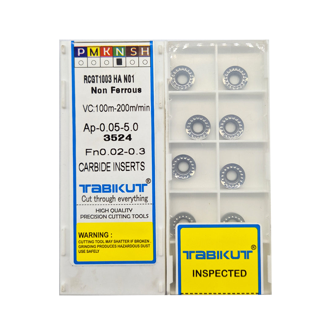 Buy Carbide Insert Tabikut RCGT1003 pack of 10 – Jaibros