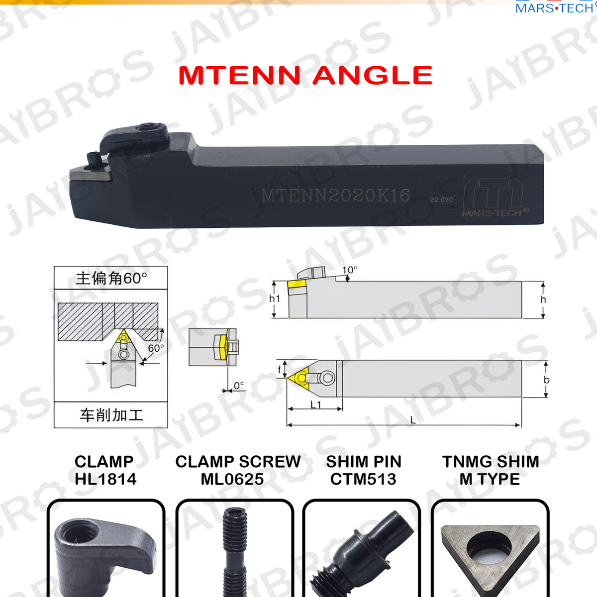 Buy TNMG Turning Holder MTENN | Jaibros CNC Tools
