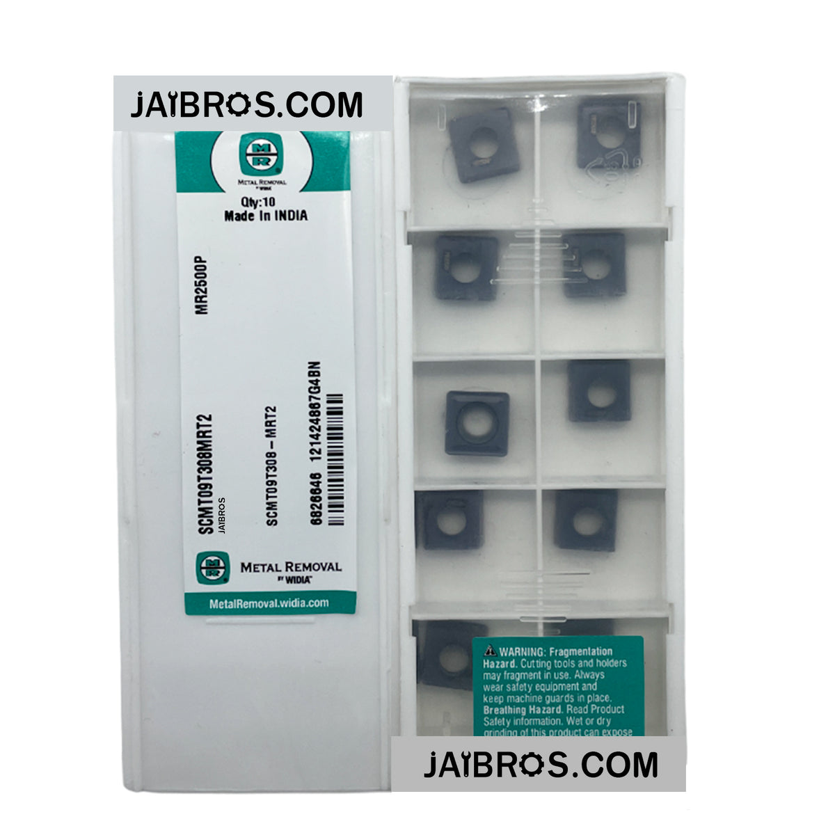 Shop now SCMT09T308 MR2500P widia Square Insert pack of 10 – Jaibros