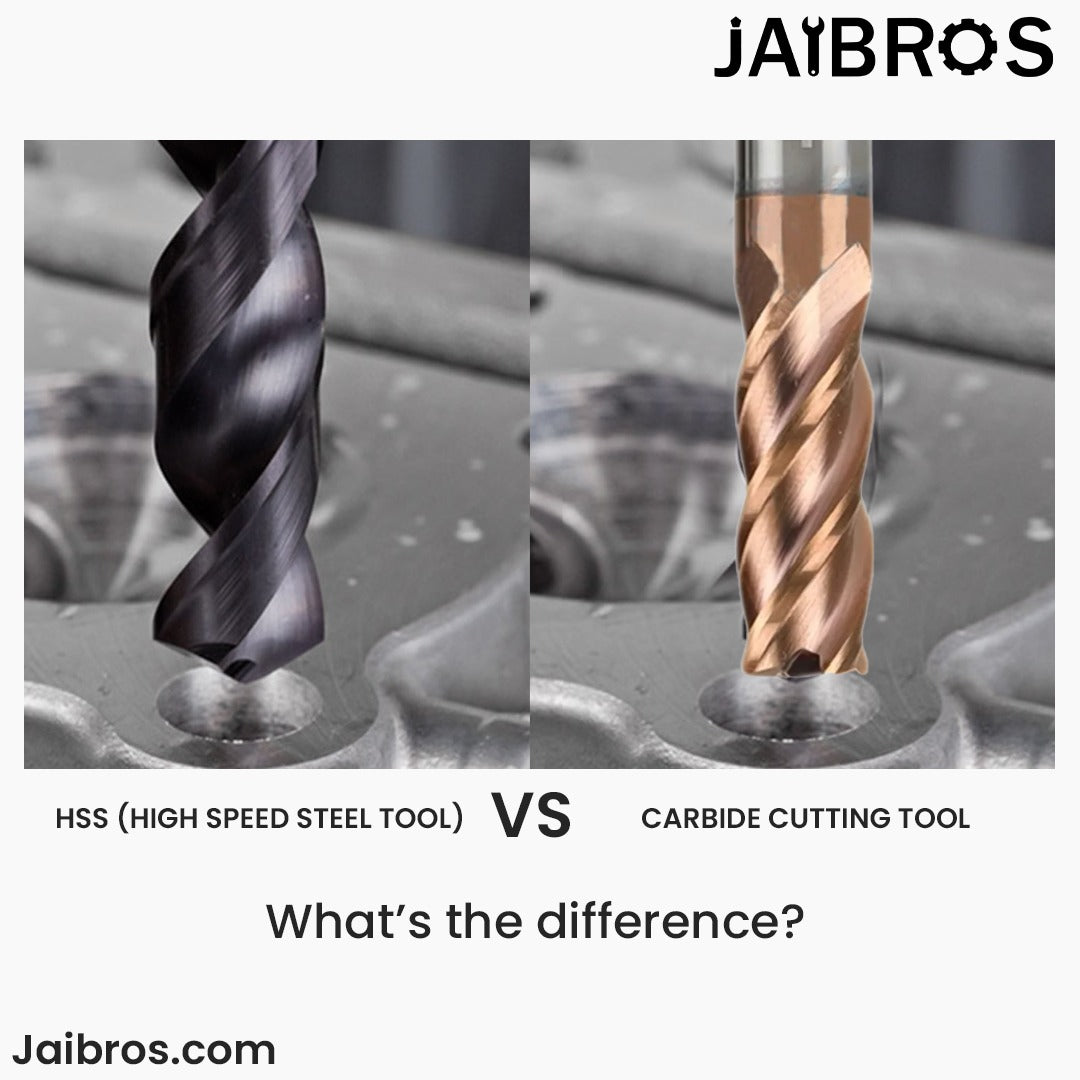 Endmill Cutter vs HSS: Key Differences & Benefits – Jaibros