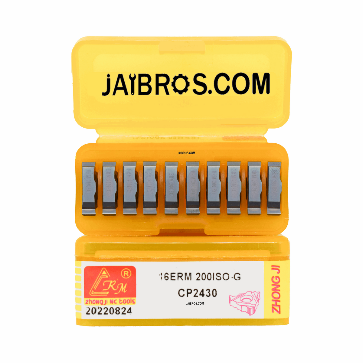 Buy 16 ER/IR 200ISO Threading CRM Carbide Inserts - Pack of 10. – Jaibros