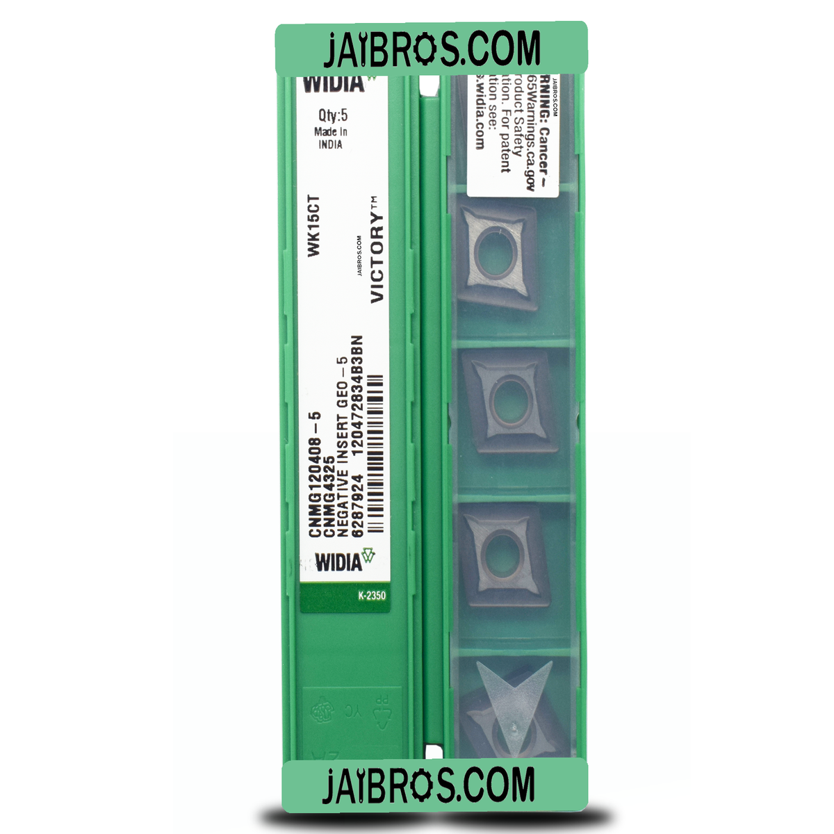 Buy WIDIA CNMG120408 Inserts - Jaibros | High-Quality Cast Iron Grade
