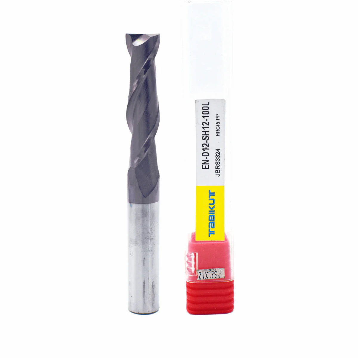 12MM Carbide endmill 45hrc purple 2flute – Jaibros