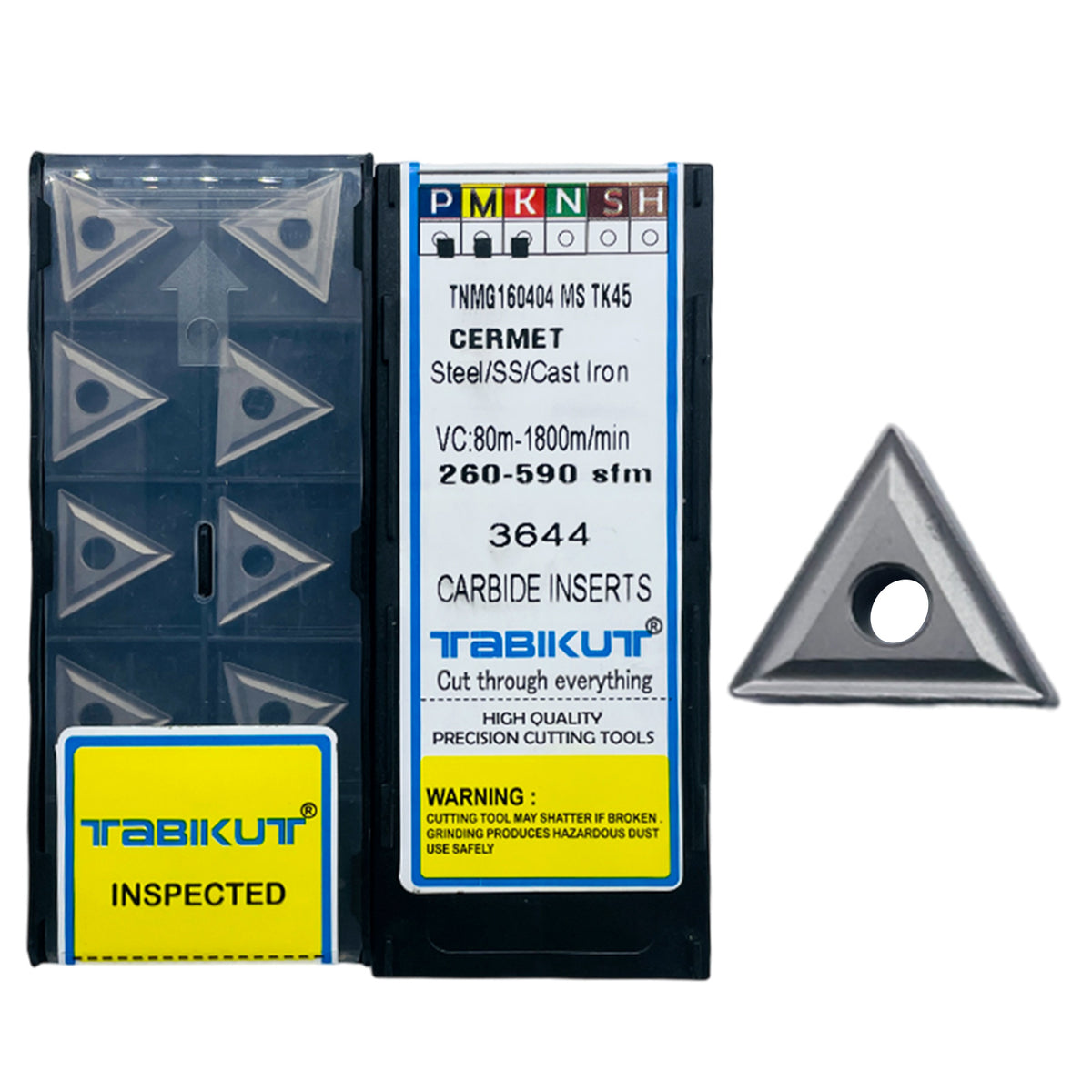 Buy Cermet insert TNMG160404/8 MS Profile TK45 pack of 10 – Jaibros