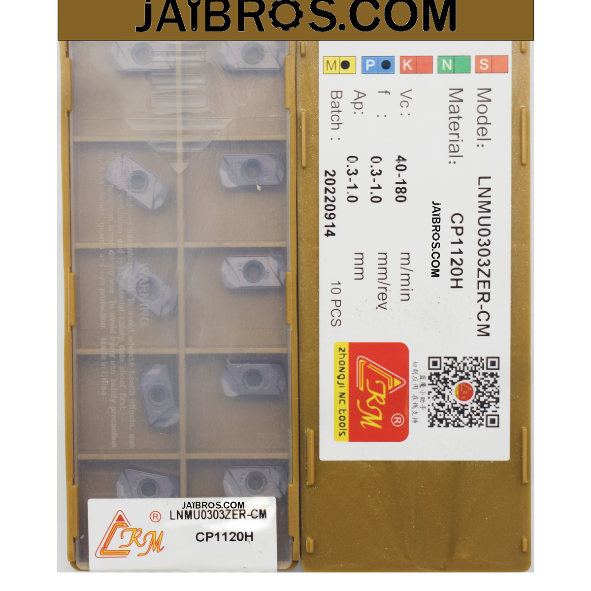 Order CRM LNMU0303ZER Inserts – Pack of 10 | Jaibros
