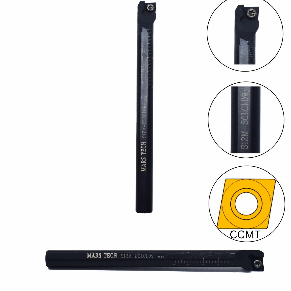 Premium Quality 12mm Boring Bar CCMT09 – Buy Now | 1 Pc Pack – Jaibros