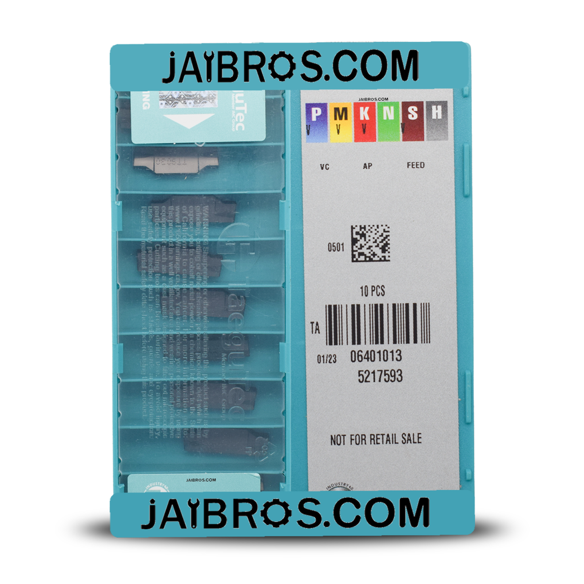 Taegutec TT9030 TDT 4mm Grooving Inserts – Pack of 10 | Jaibros