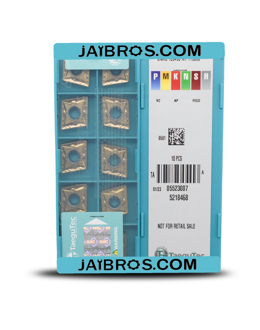 Buy Taegutec CNMG120404 TT5080 Inserts | 10-Pack – Jaibros