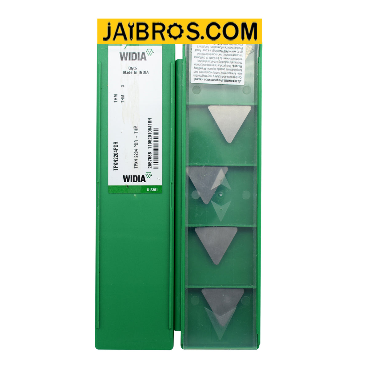 Widia TPKN2204 PDR THM pack of 10 – Jaibros