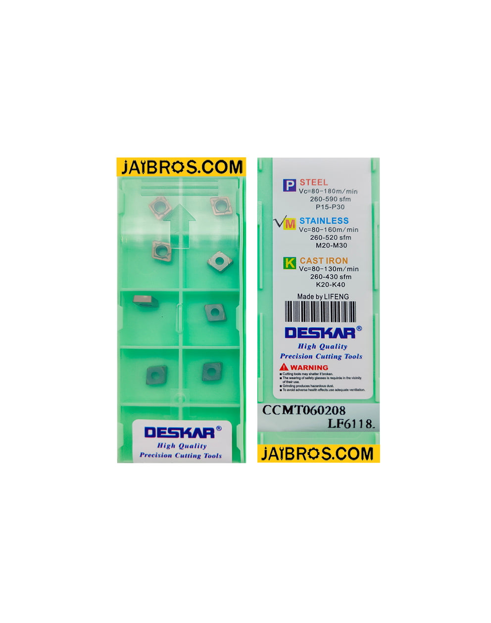 Deskar Cutting Tools & Insert, Quality Carbide Inserts for Steel – Jaibros